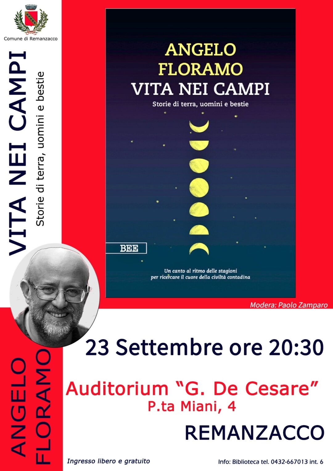 A Remanzacco Angelo Floramo racconta la vita nei campi: viaggio tra ...